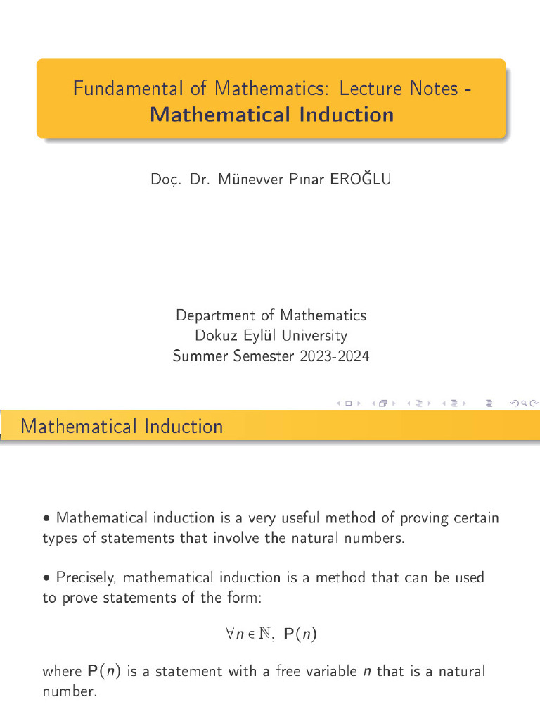 5.+mathematical Induction | PDF