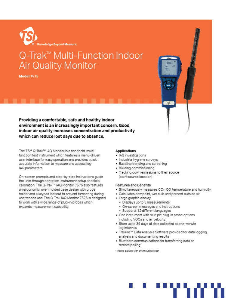 7575-Q-Trak-Monitor US 5001355 RevG Web | PDF