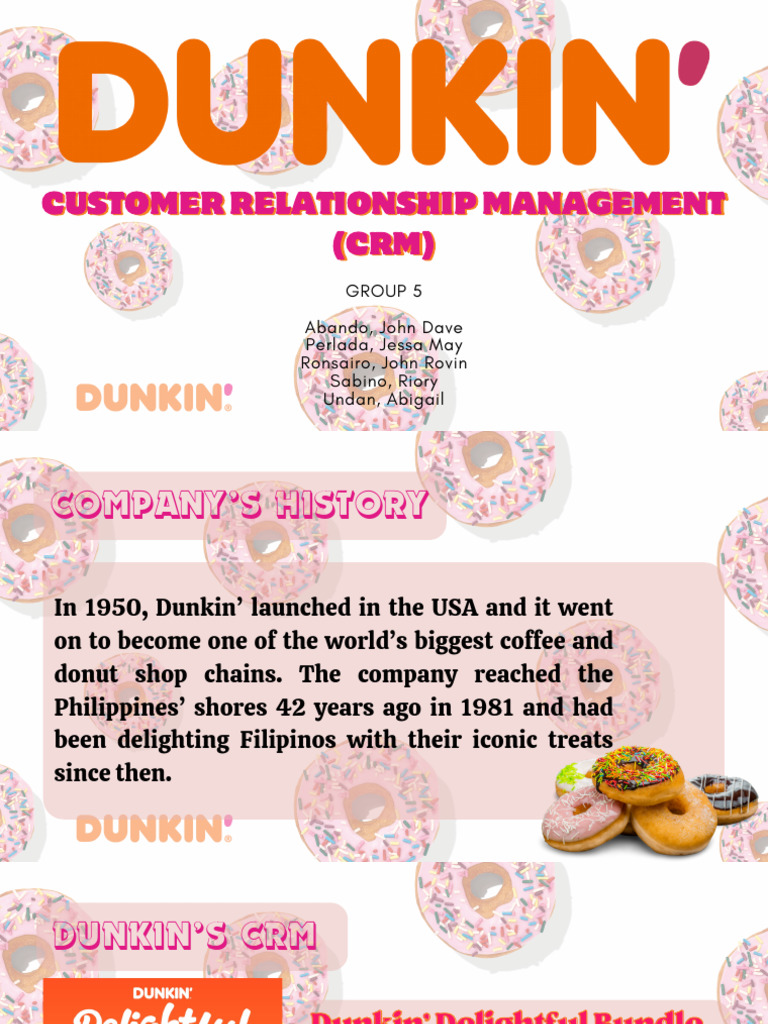Group-5 Dunkin | PDF