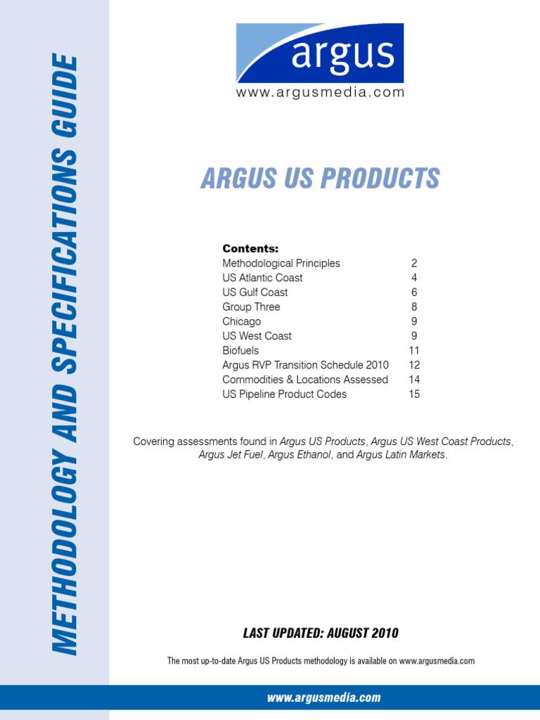 Argus Calc Price | PDF