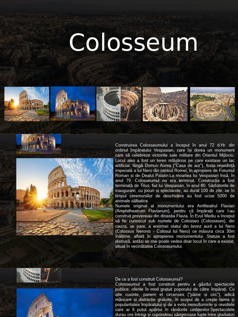 Colosseum | PDF