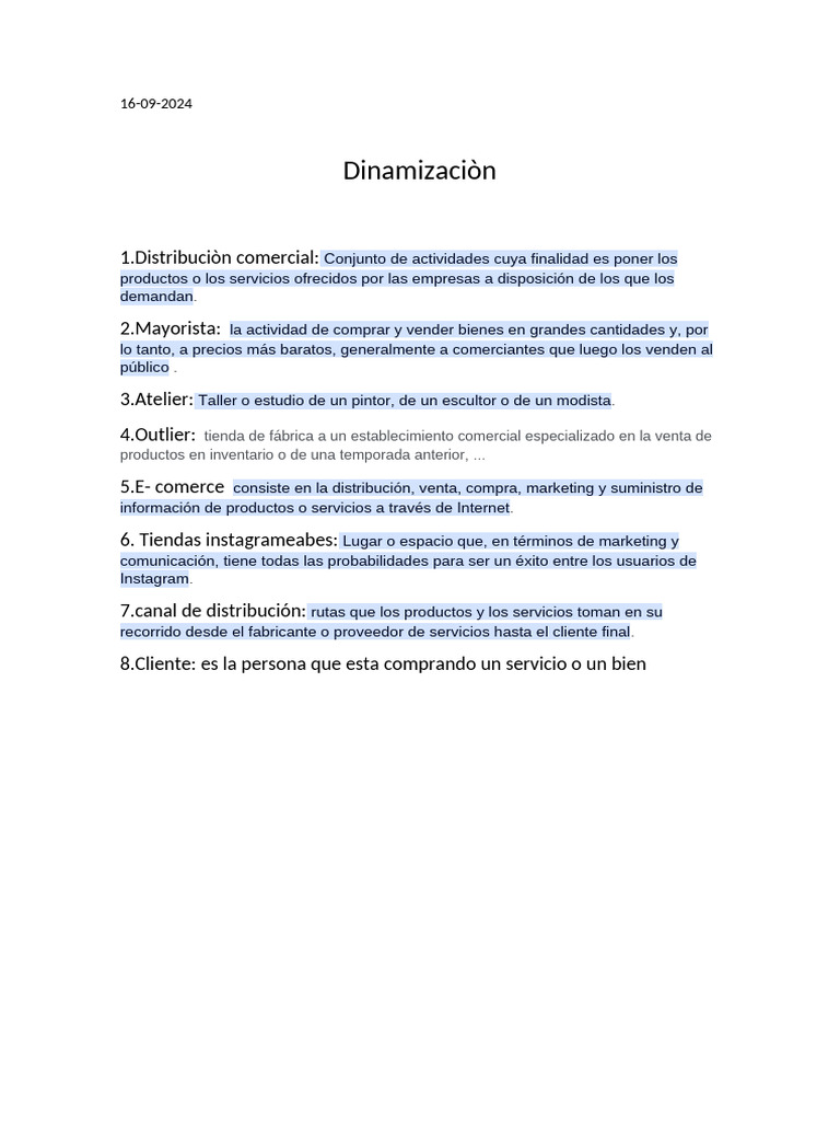 Dinamizacion Documento Kevin | PDF