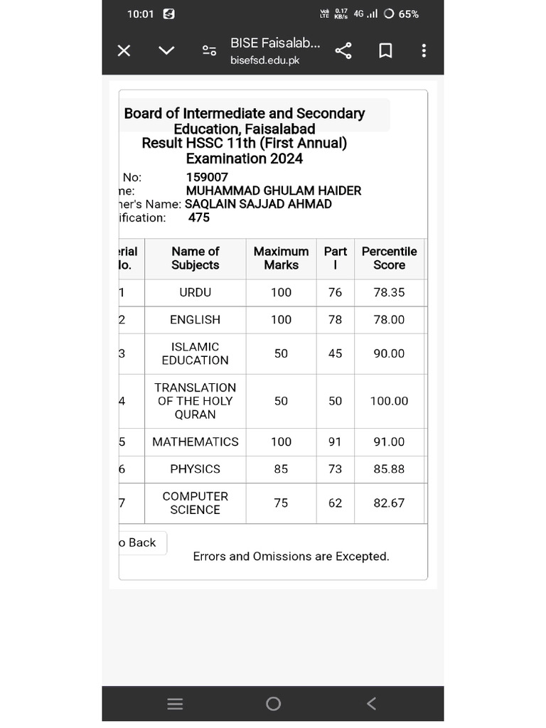 Result 12 Class 2024 | PDF