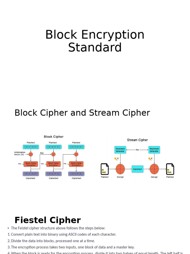 2.block Encryption Standard | PDF