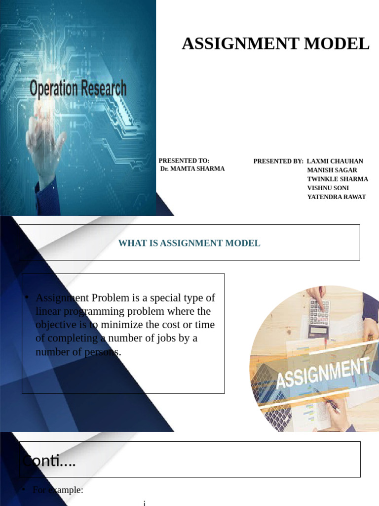 Operation Research | PDF