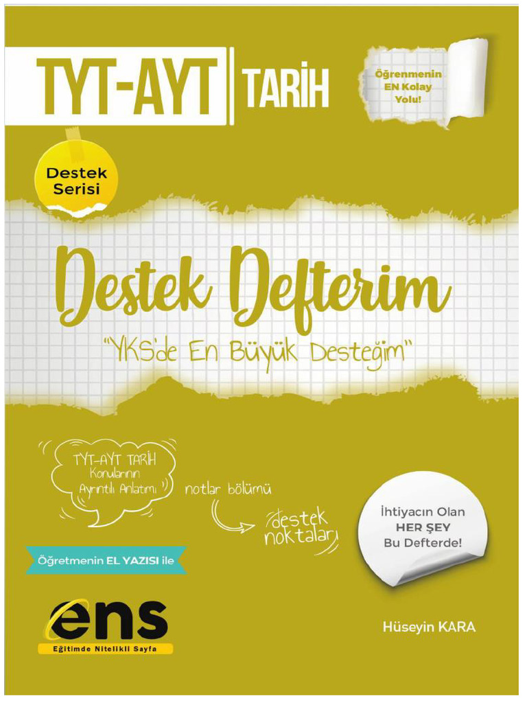 ENS TYT-AYT Destek Defterim | PDF