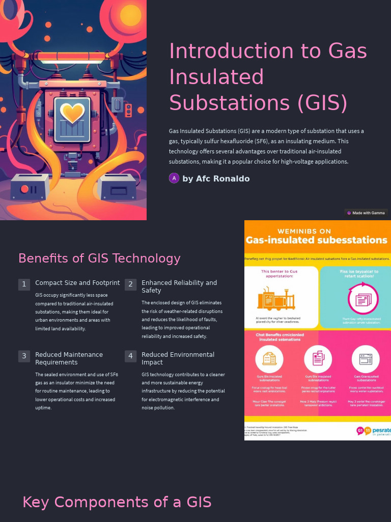 Introduction To Gas Insulated Substations GIS | PDF