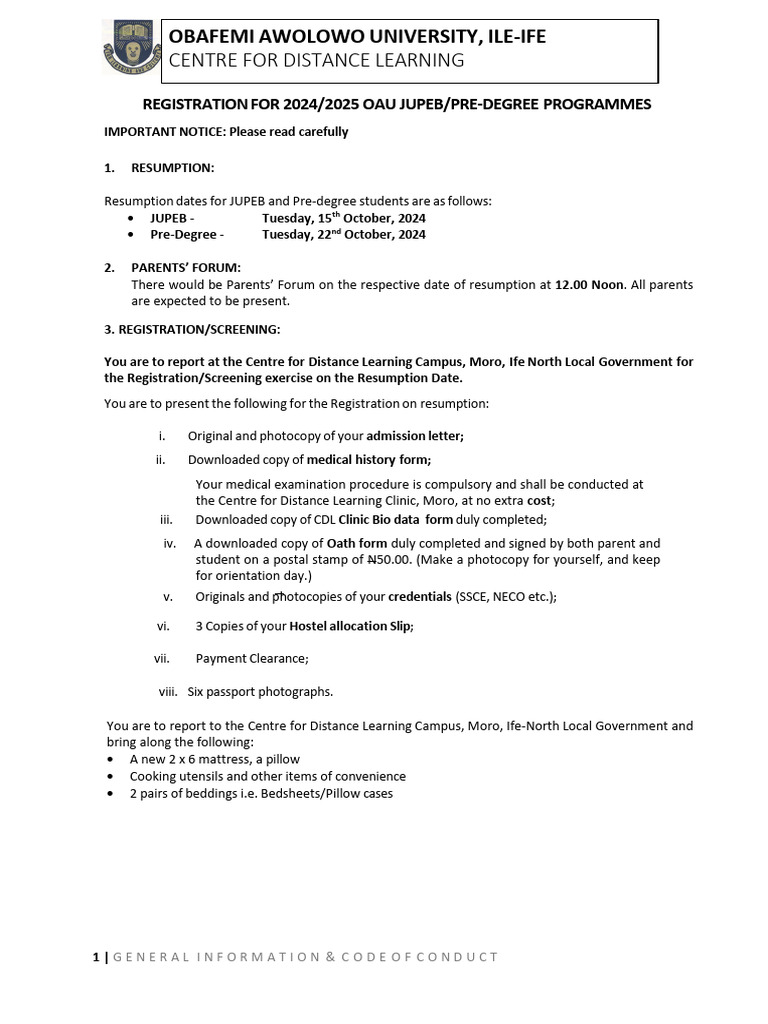 General Information - Rules N Regulations 2024 202 133724158111749041 ...