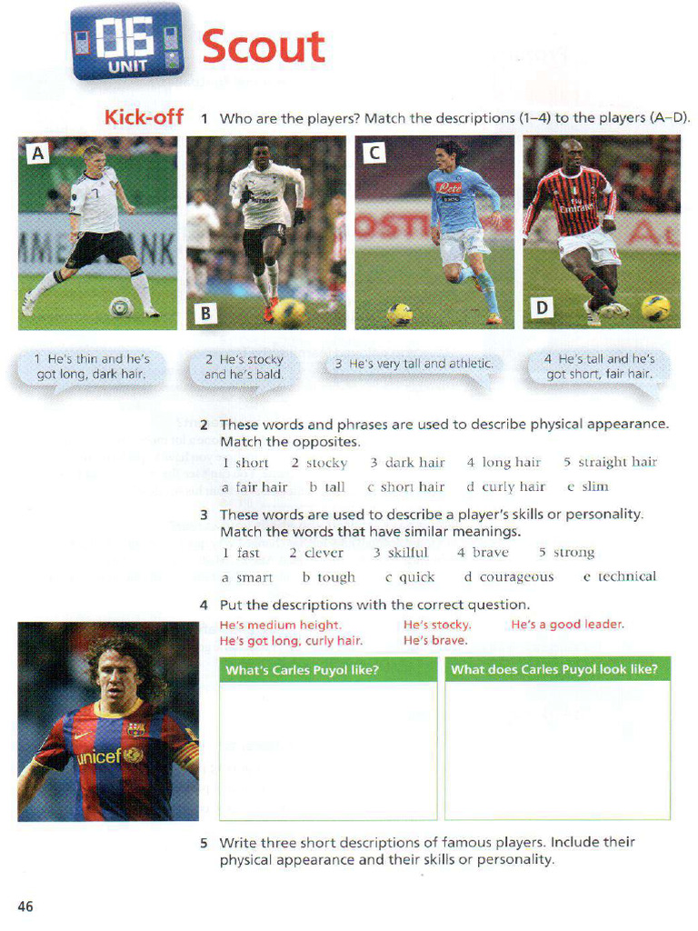 PHYSICAL APPEARANCE Players | PDF