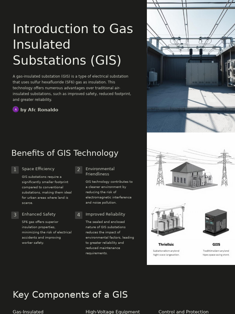 Introduction To Gas Insulated Substations GIS | PDF