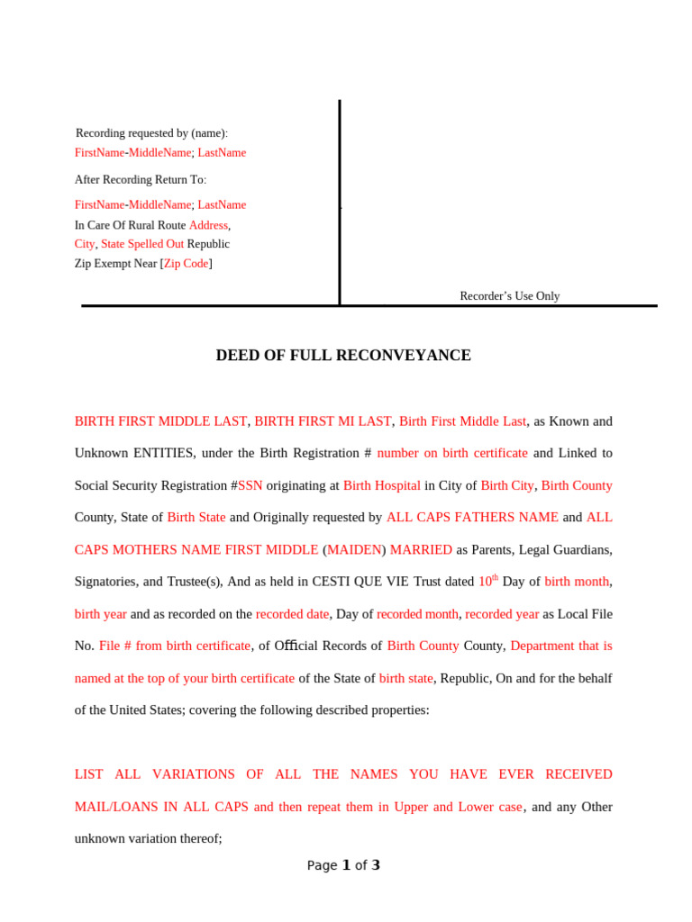 3_Deed+of+Reconveyance_Template | PDF