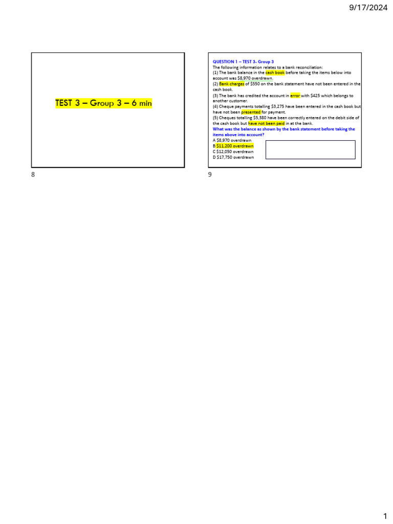 Test 3 - Group 3 | PDF