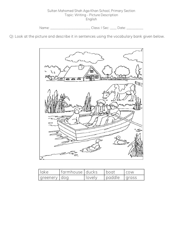 Picture Description | PDF