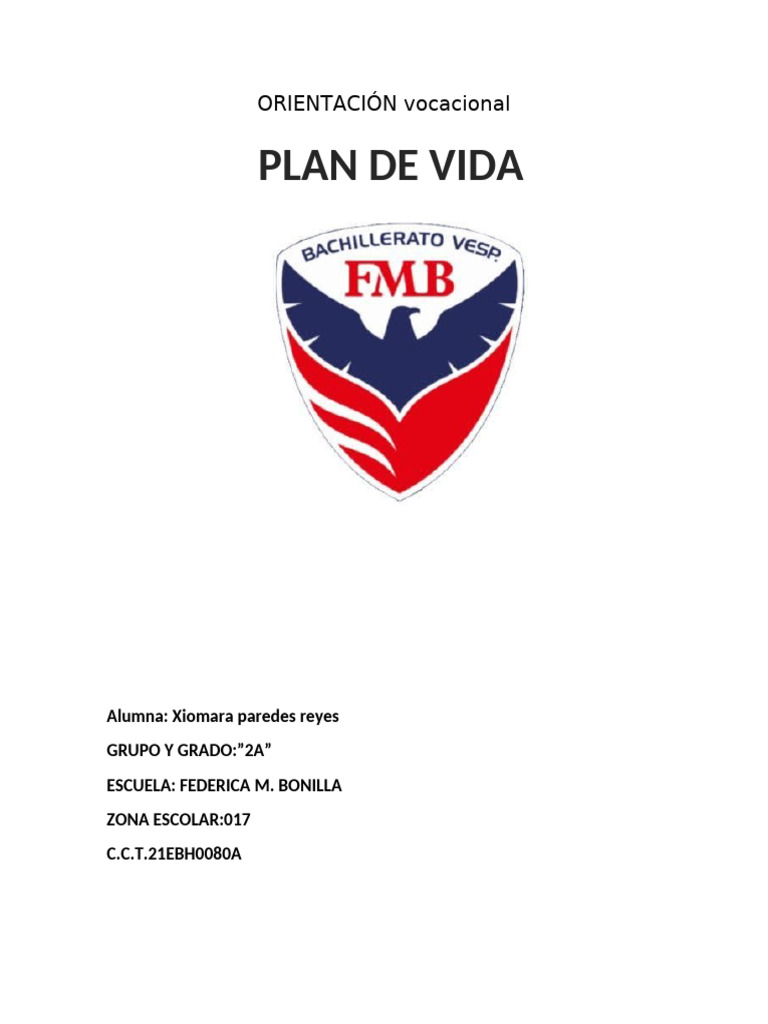 Mi Plan de Vida | PDF