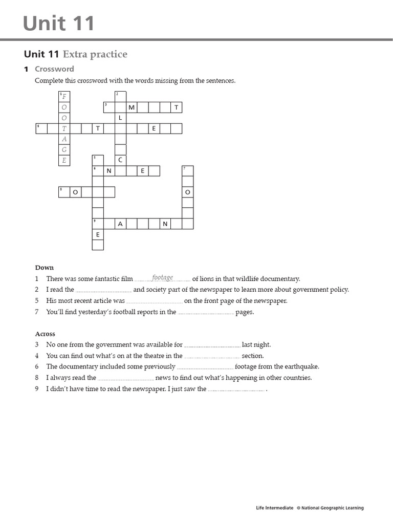 Int U11 ExtraPractice | PDF