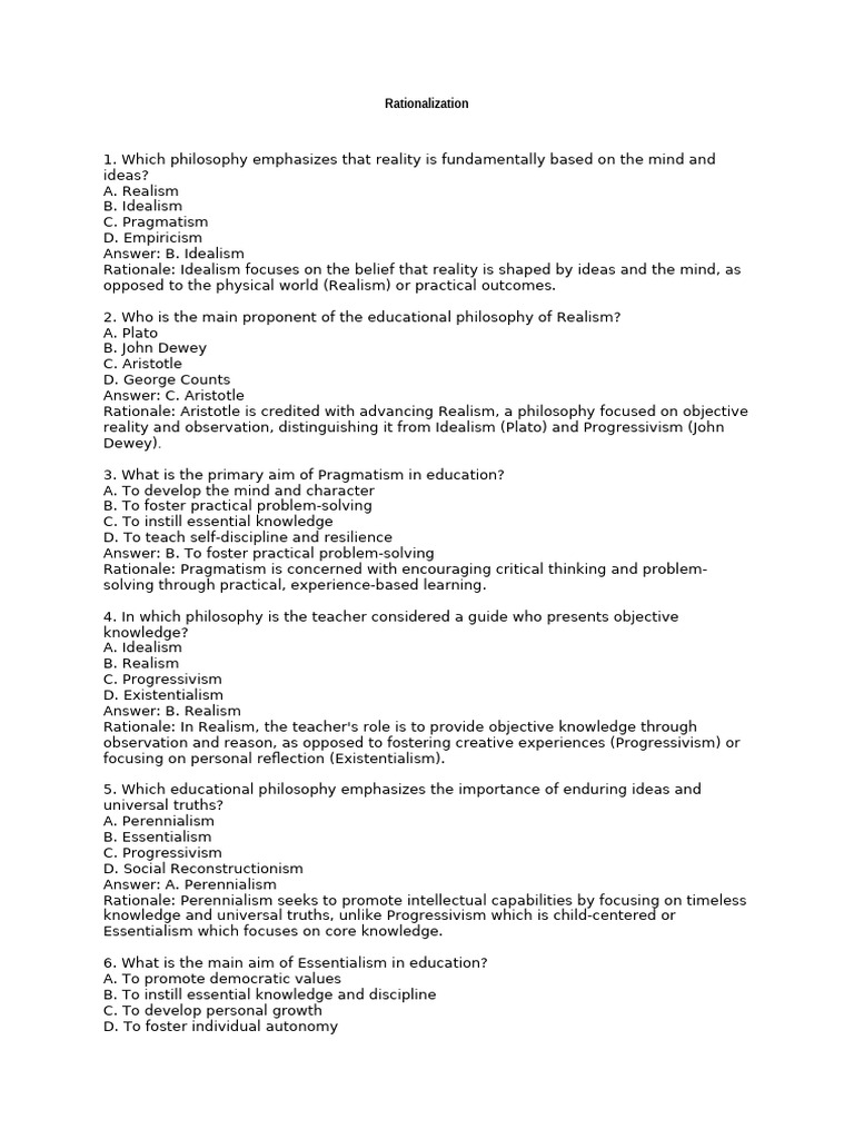 Rationalization Jay | PDF