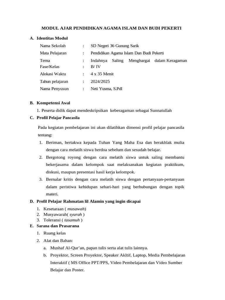 Modul PPL 1 PBL | PDF