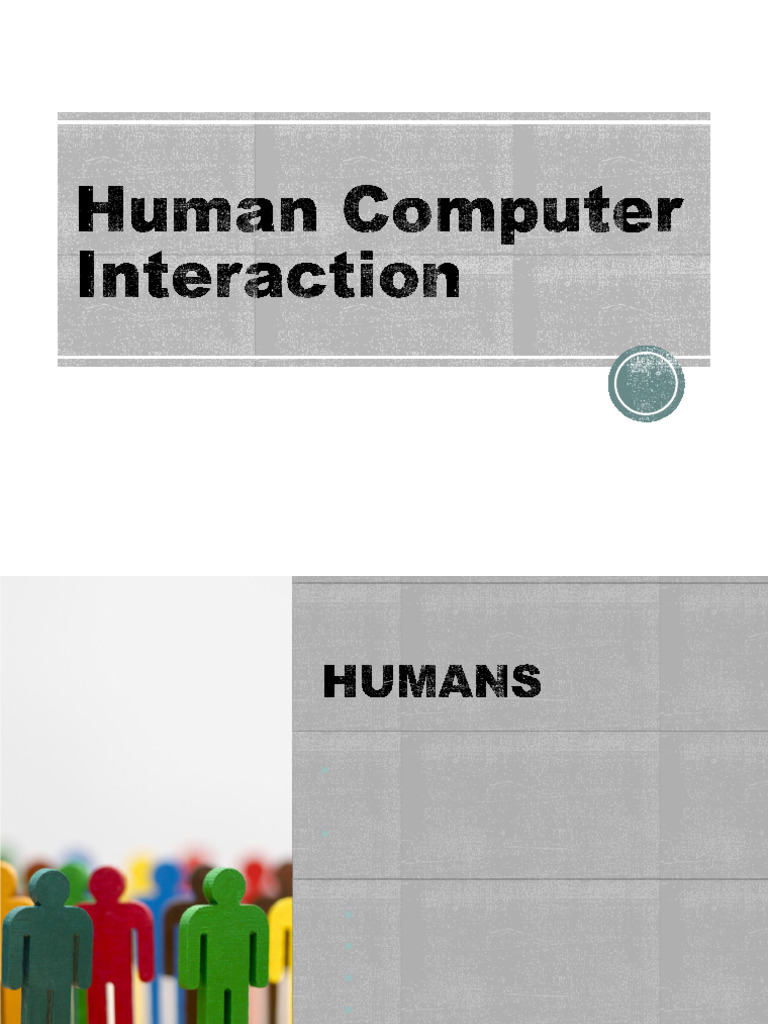 Human Computer Interaction Sept2024 | PDF