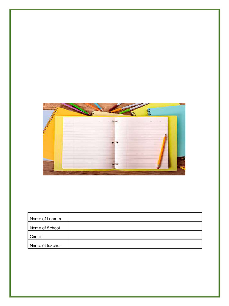 Grade 8 Term 3 - Worksheet 1 | PDF