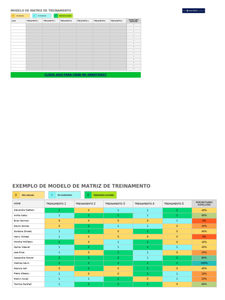 IC Training Matrix 11623 PT | PDF