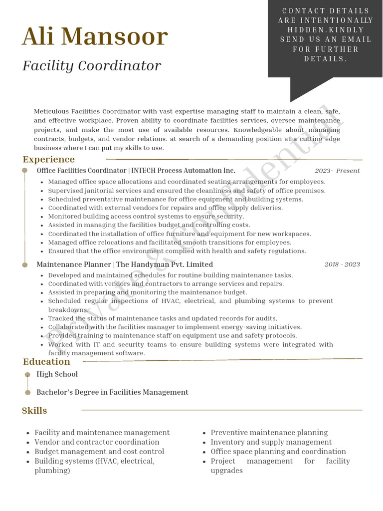 Ali Mansoor CV | PDF