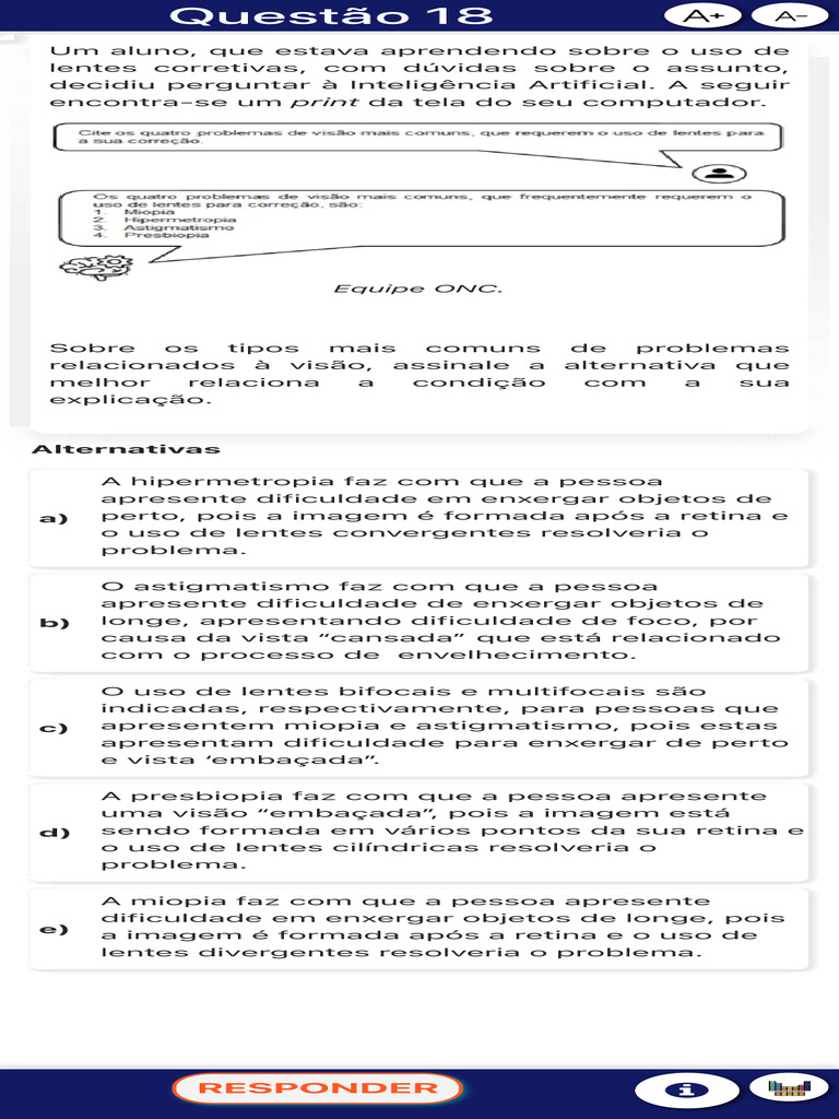 Questão 18 | PDF