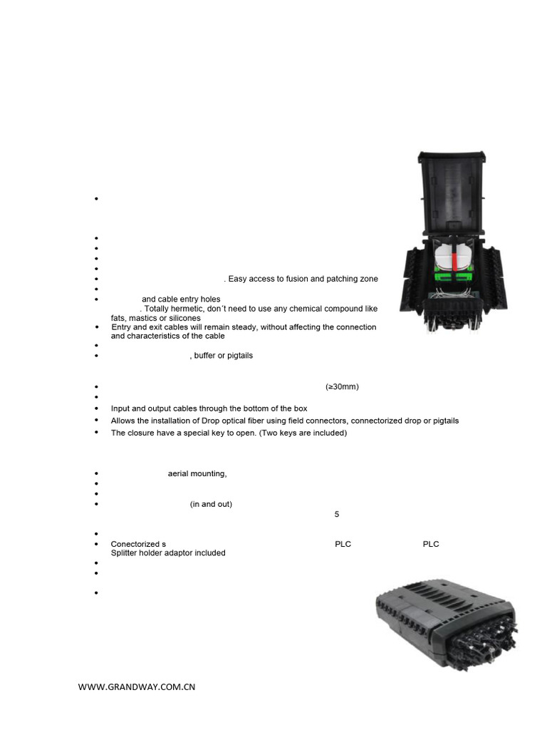Caja Nap Ip68 Negra | PDF