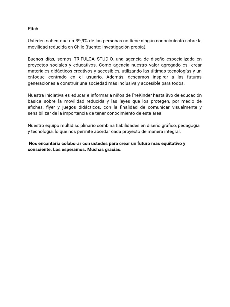Pitch PDF