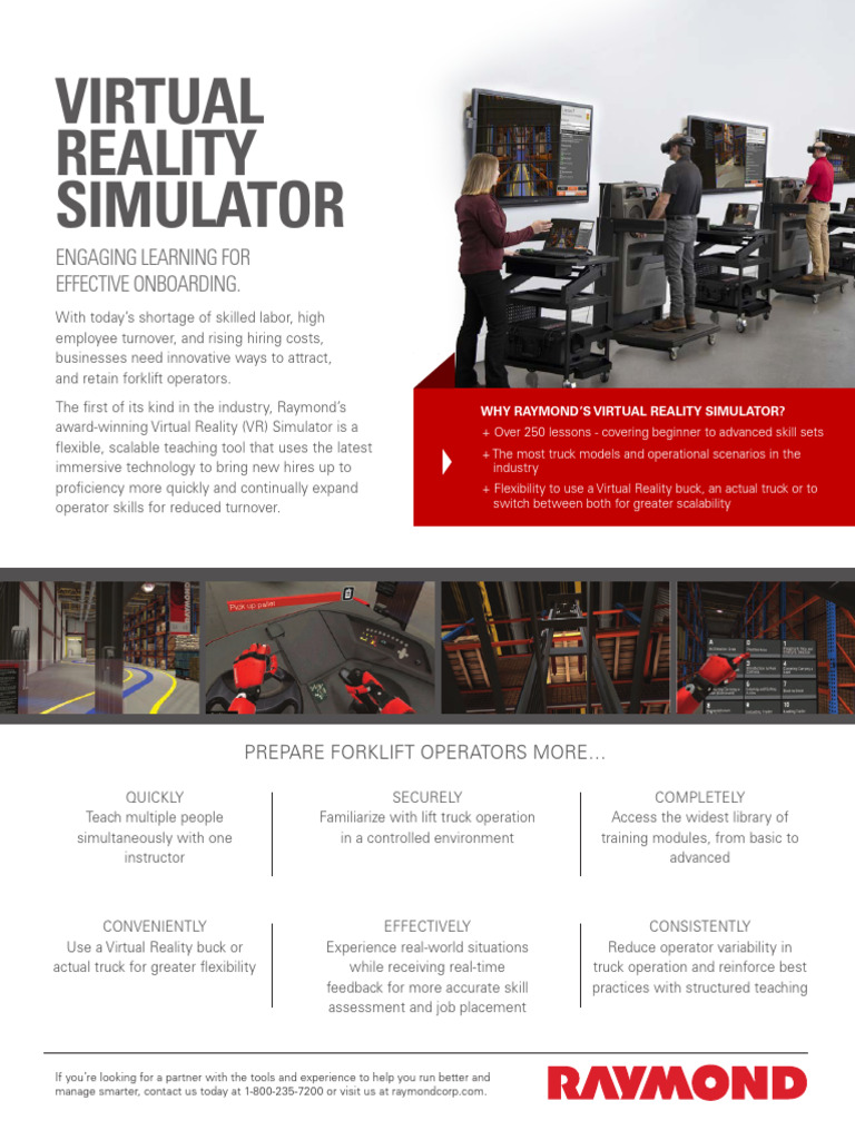 Virtual Reality Simulator Sell Sheet_June 2022 (1) | PDF