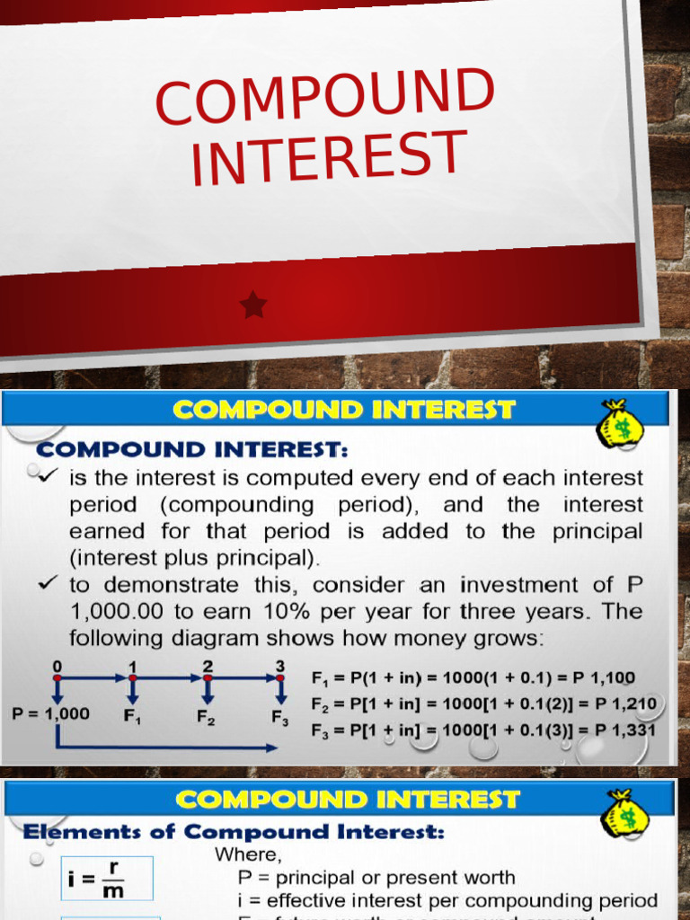 CEE 109 - Compound Interest | PDF