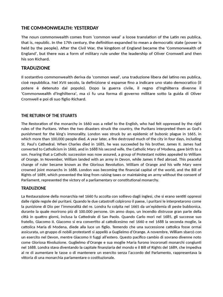 The Commonwealth | PDF