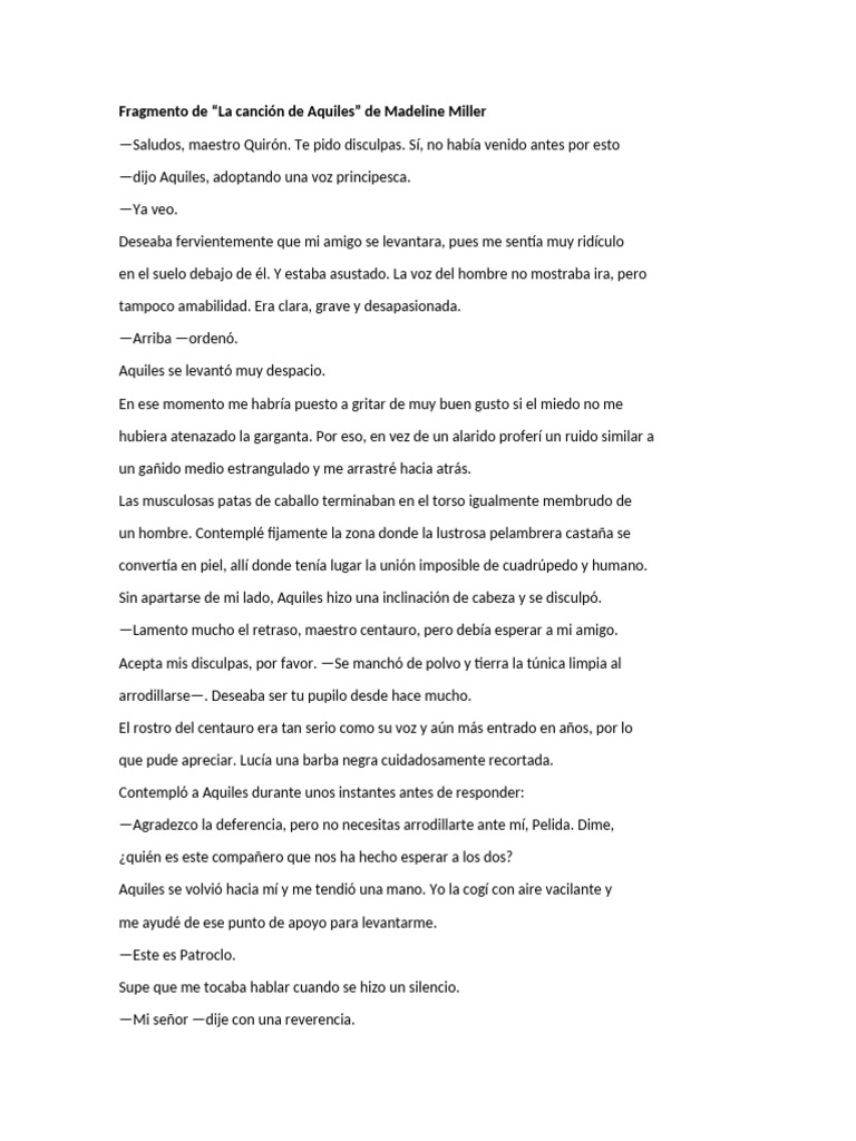 fragmentos literarios | PDF