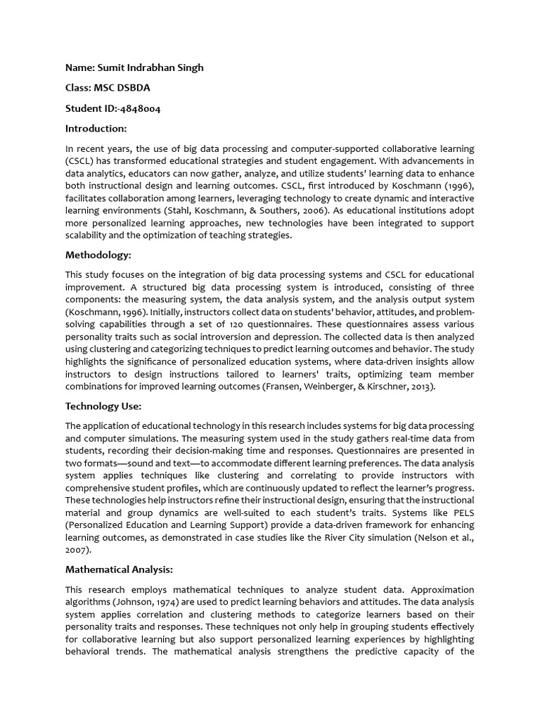 Case Study Report | PDF