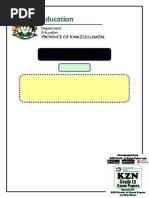 Term 3 Life Science Remote Learning Booklet | PDF | Leaf | Mitosis
