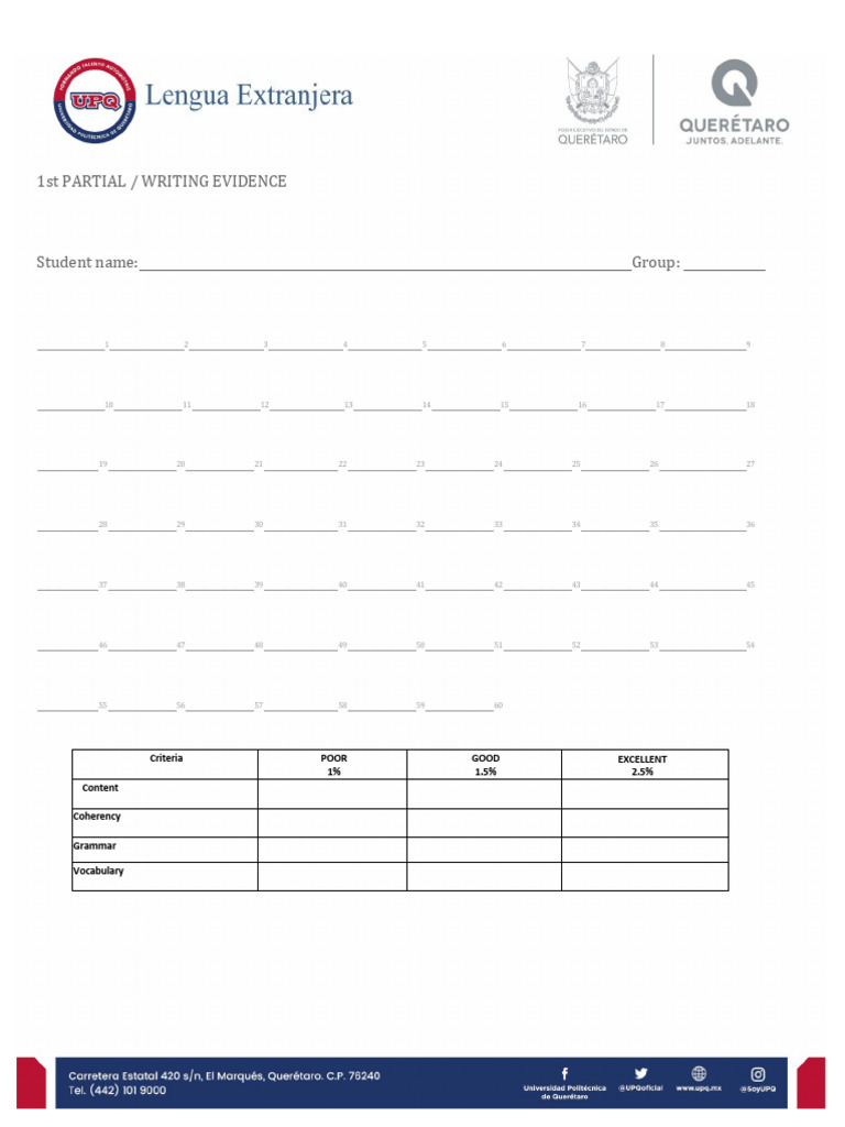 Writing Format | PDF