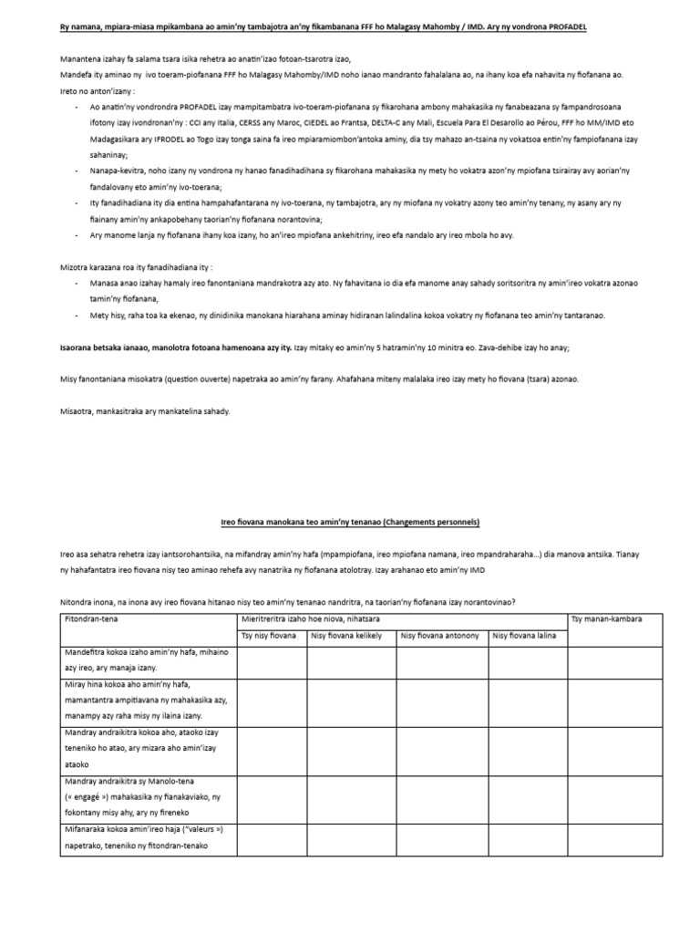 Etude Impact MLG | PDF