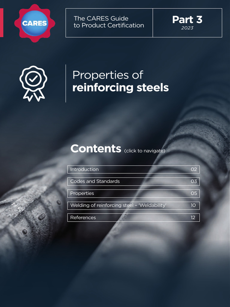 Part 3 - Properties of reinforcing steels | PDF