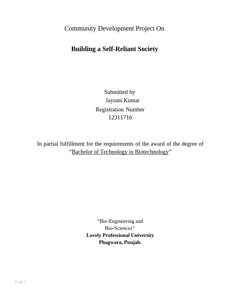 Cdp Report Pdf