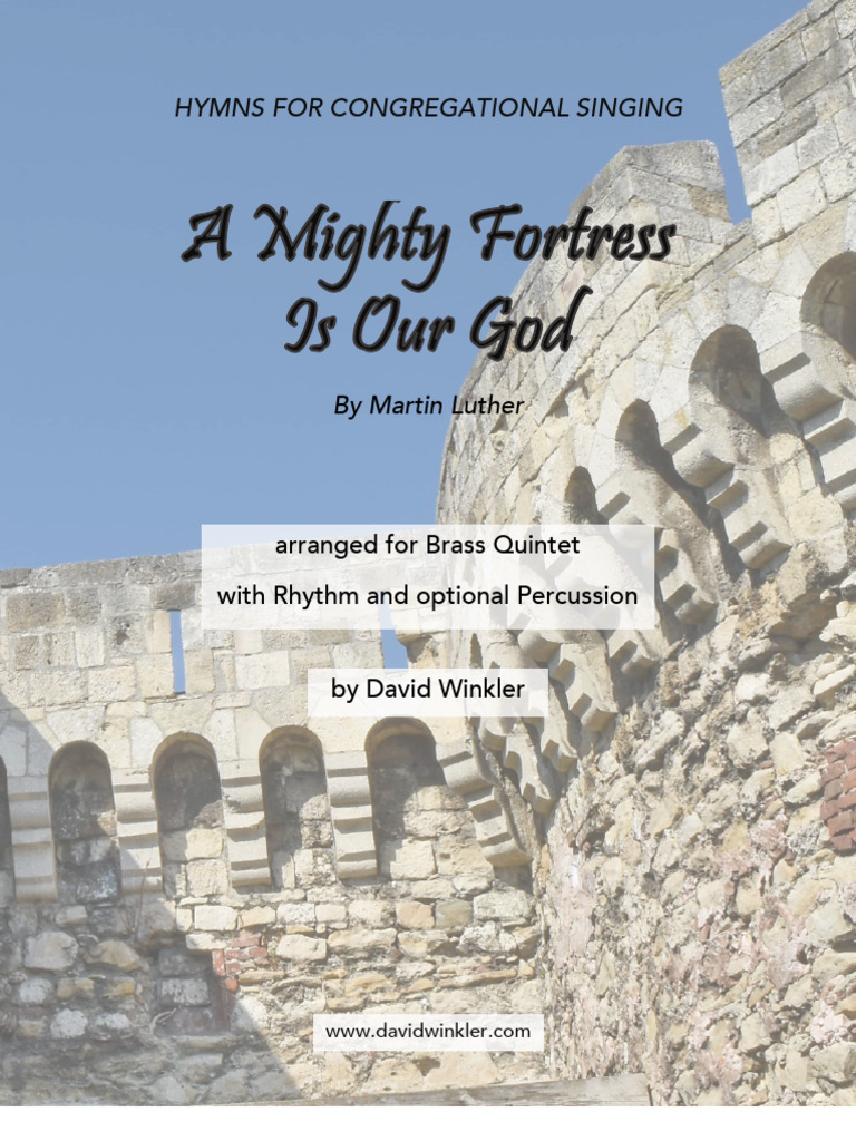 A Mighty Fortress Is Our God Hymn Accompaniment | PDF