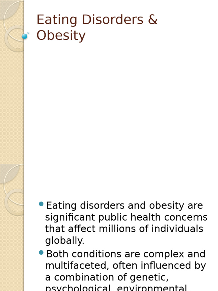 Eating Disorders & Obesity | PDF