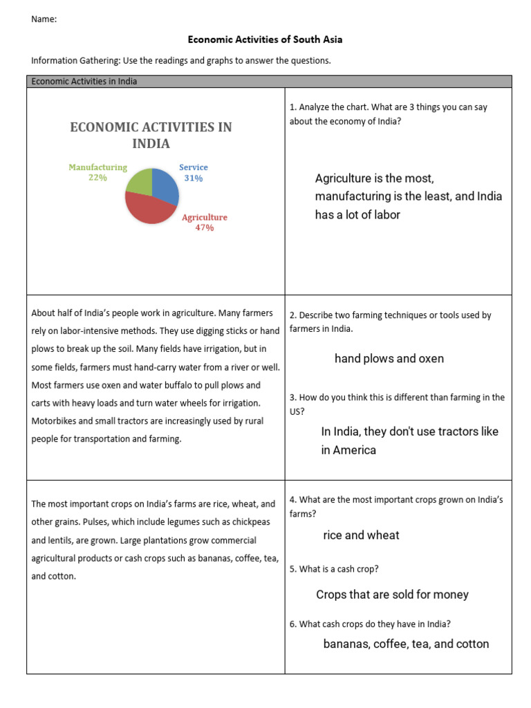 Kase Slagowski - India Economics - Docx.kami | PDF