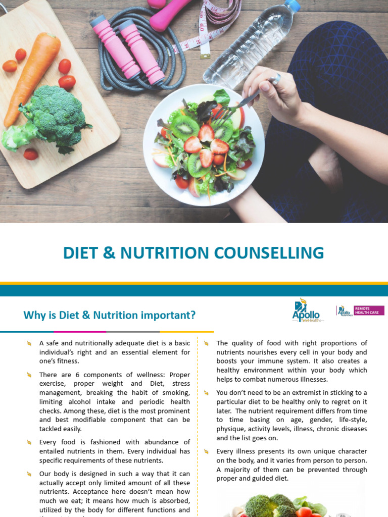 Diet Counselling - Revised | PDF