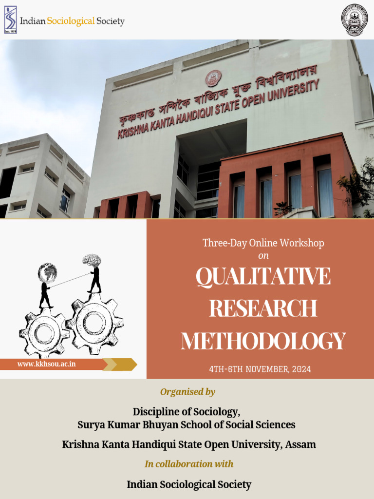 Qualitative Research Methodology workshop | PDF