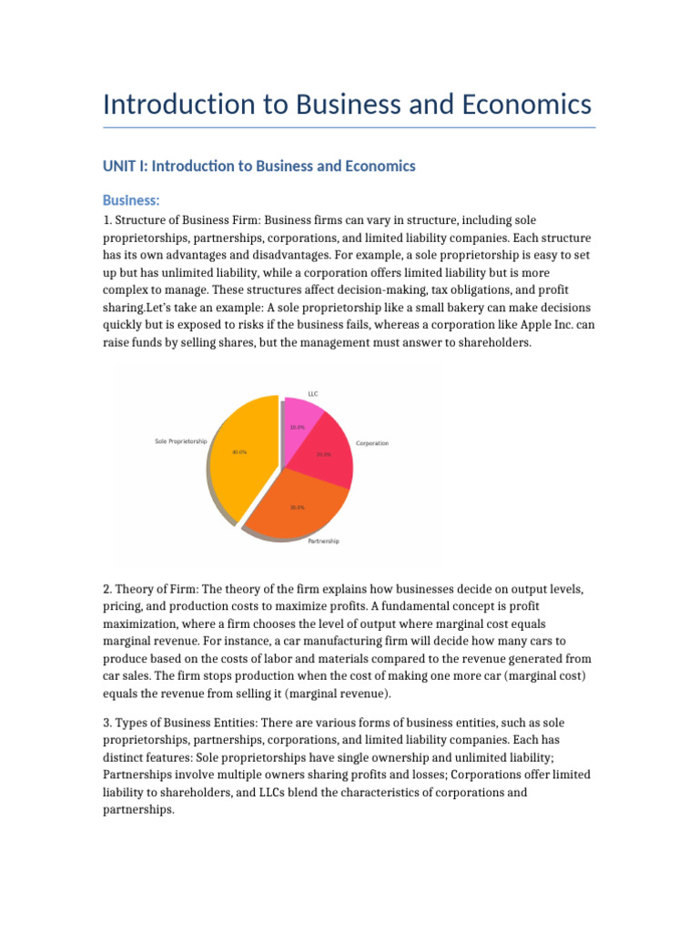 Enhanced Introduction to Business and Economics | PDF