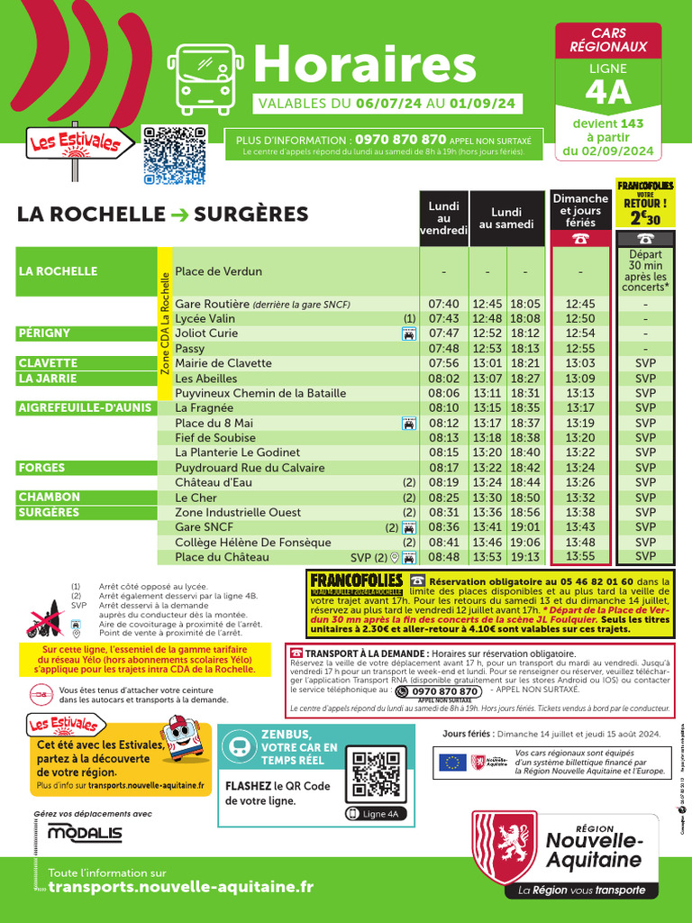 FH A4 Poteau Ligne 4a Ete 2024 | PDF