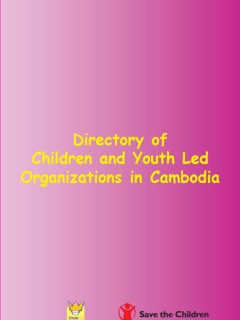 CRF Directory of Children and Youth Led | PDF