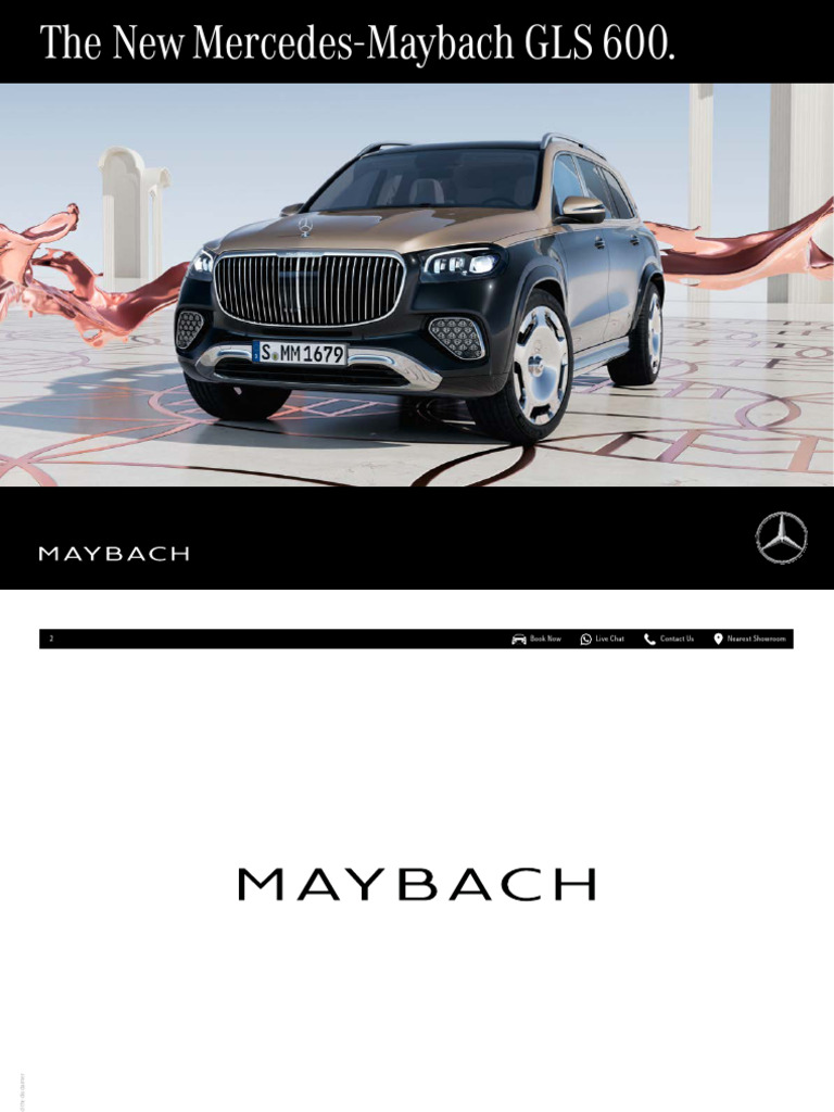 MB Maybach GLS Brochure May | PDF