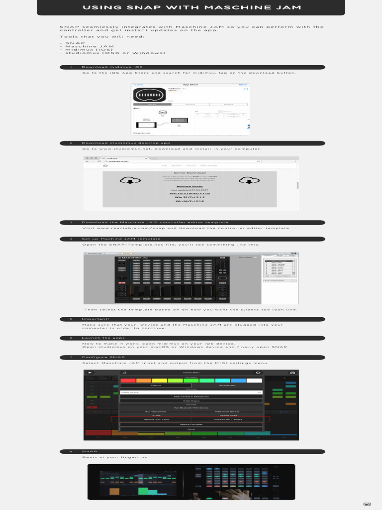 Using_SNAP_with_Maschine_JAM | PDF