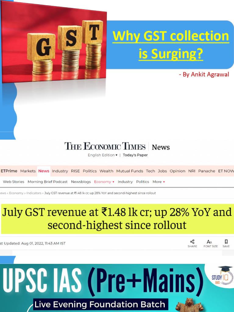 Why GST Collections Is Surging | PDF