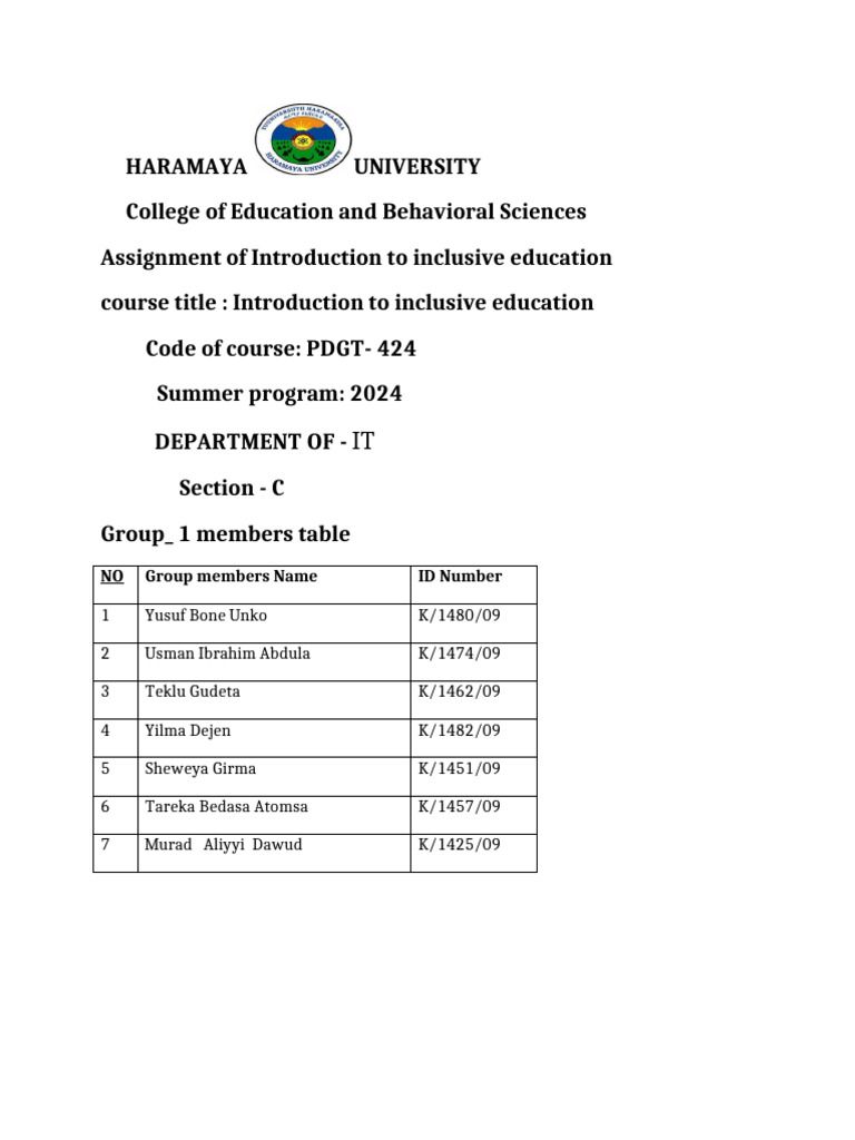 Group Assiment | PDF